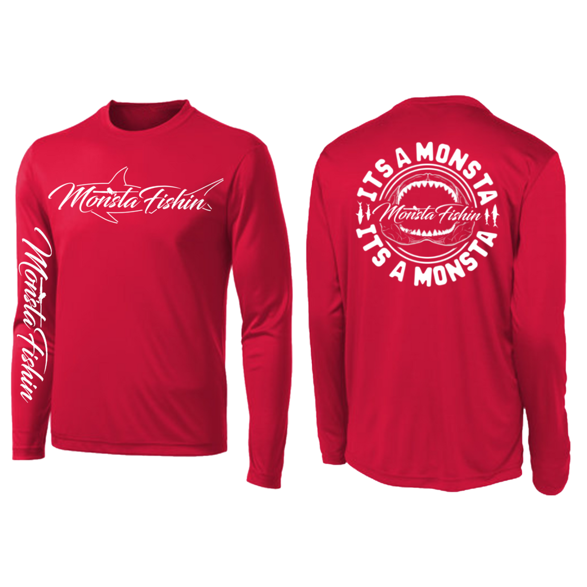 JAWS Monsta Performance (Red) | Monsta Apparel Company