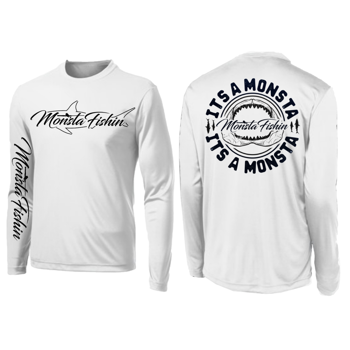 JAWS Monsta Performance (White) | Monsta Apparel Company